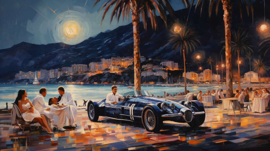 Soirée D'Été Et Reflets D'Azur - Next New Art