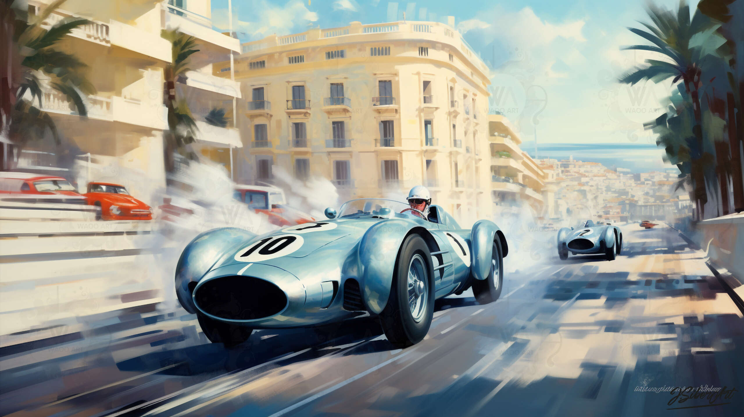 Éclat Et Solitude Sur Le Circuit De Monte-Carlo - Next New Art